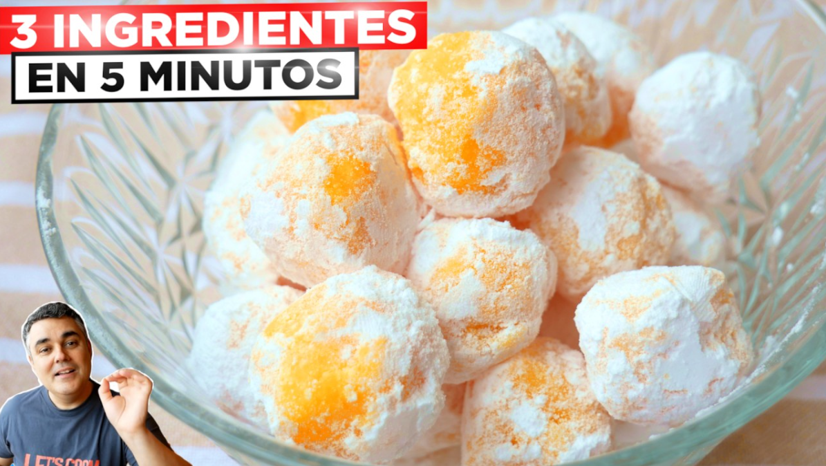 Postre exprés de 3 ingredientes listo en solo 5 minutos | Receta fácil ...