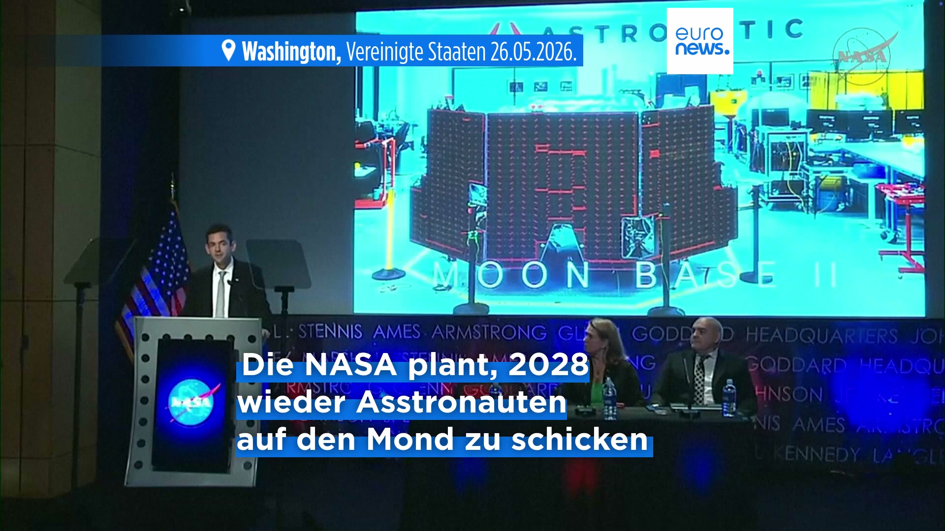 NASA zeigt nächste Schritte für die permanente Basis auf dem Mond