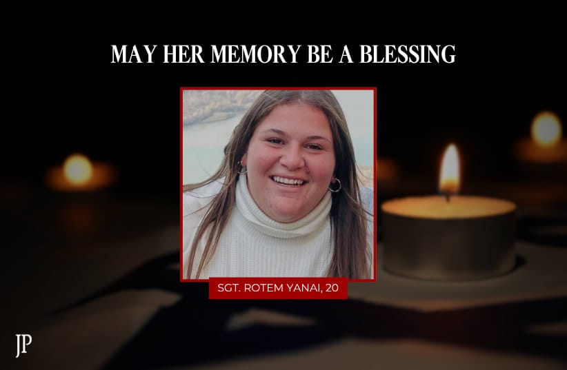 Sgt. Rotem Yanai falls during operational activity in northern Israel