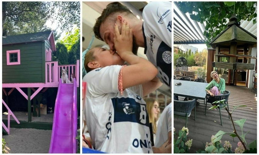 Tak mieszkają Zborowska i Wrona. Tak wygląda ich dom z ogrodem i basenem