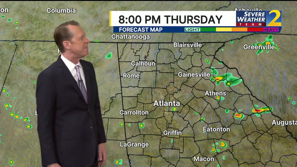 Drier weather on the way Thursday