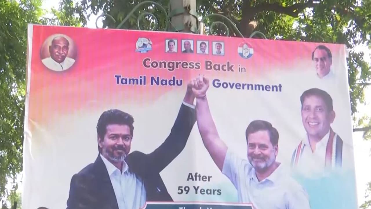 Rahul Gandhi-TN CM Vijay Delhi meeting postponed; posters come up