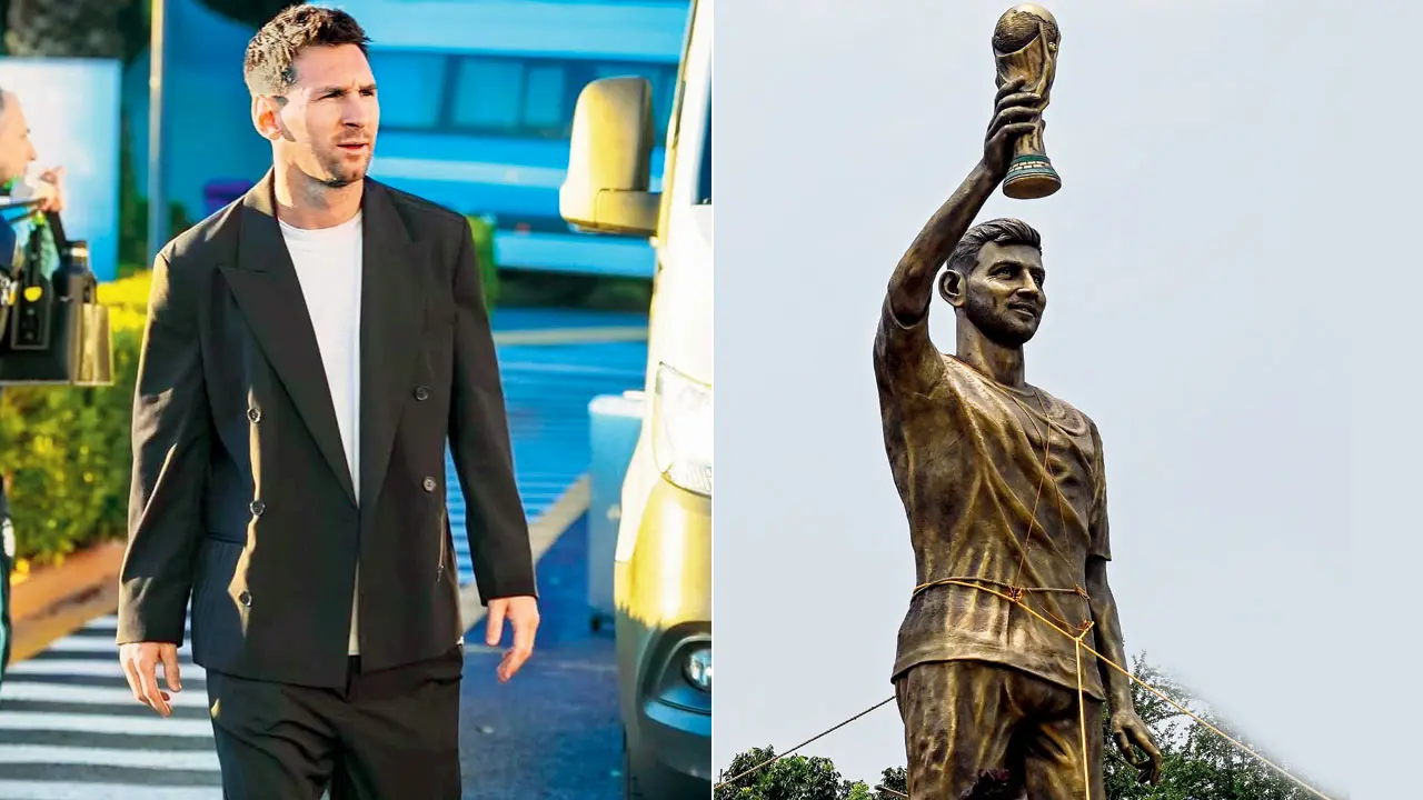Lionel Messi’s swaying statue in Kolkata to be removed