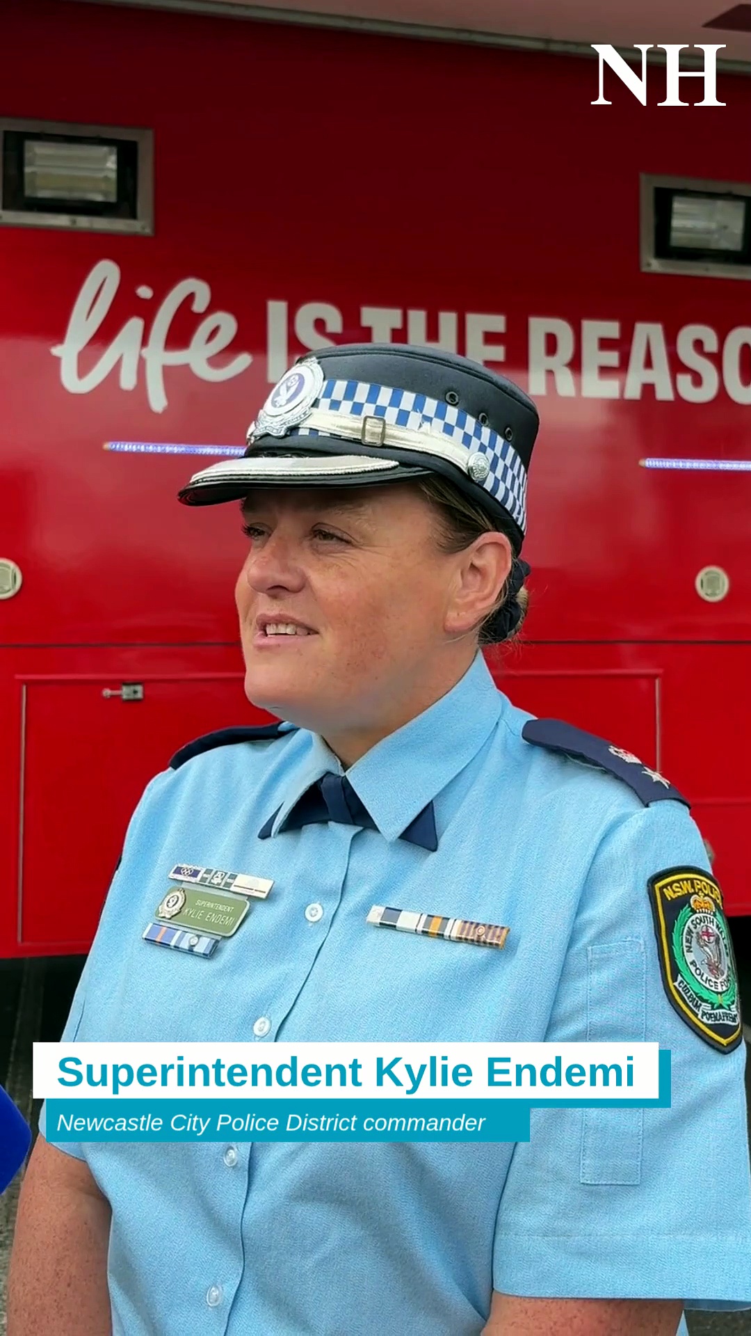 Emergency services blood donation reel - Newcastle Herald - April 22, 2026