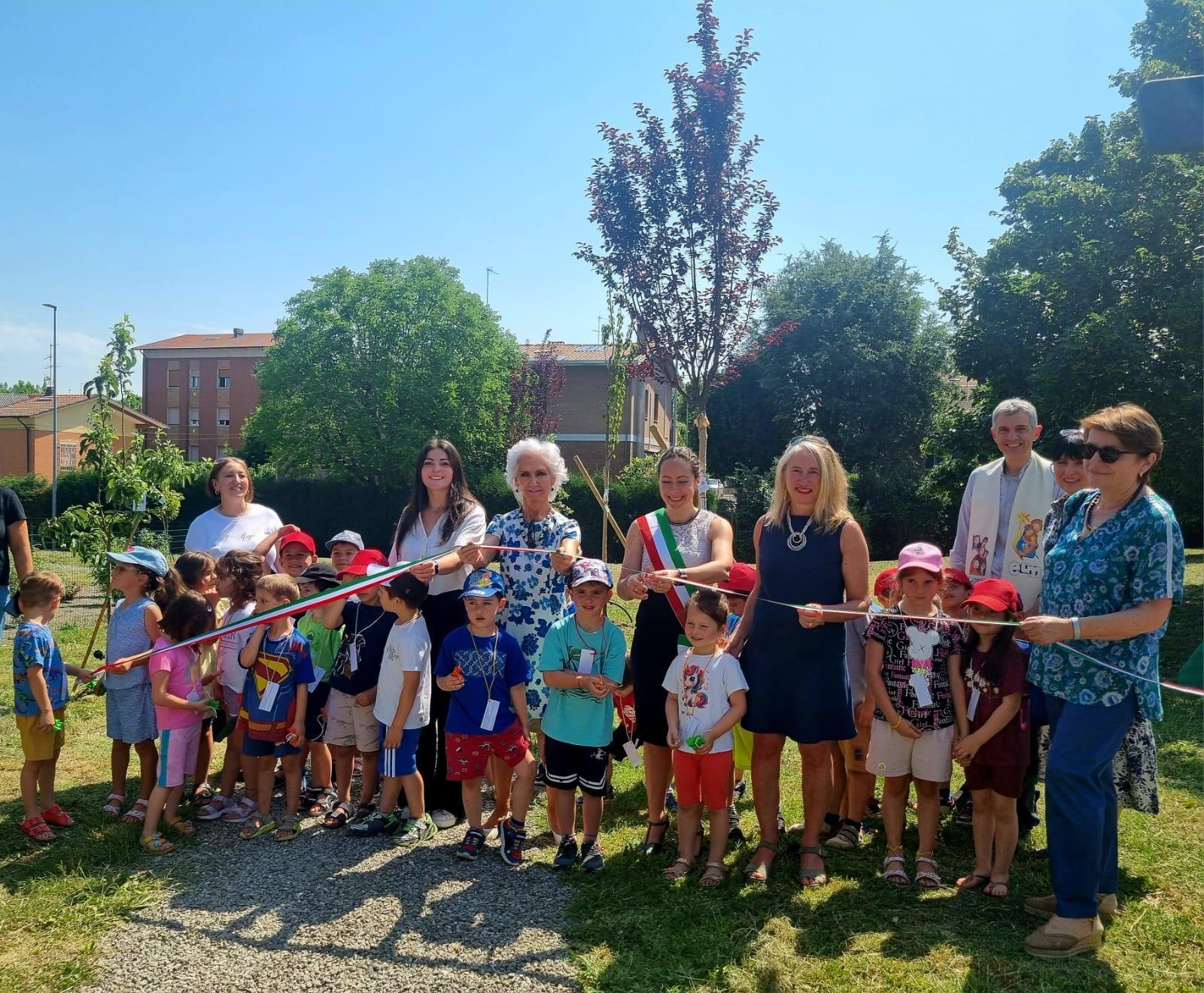 A Formigine la Fondazione Ant ha inaugurato il «Bosco della vita»