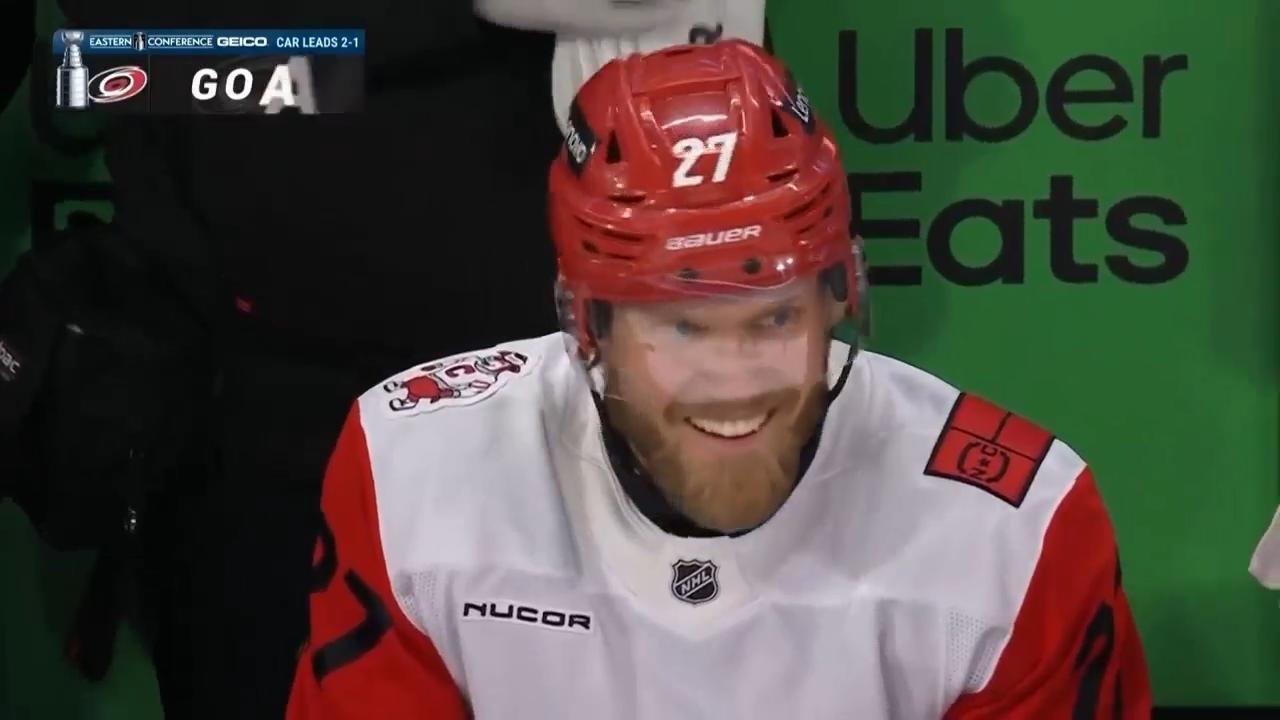 Hurricanes beat the Canadiens 4-0 to move within a victory of the ...