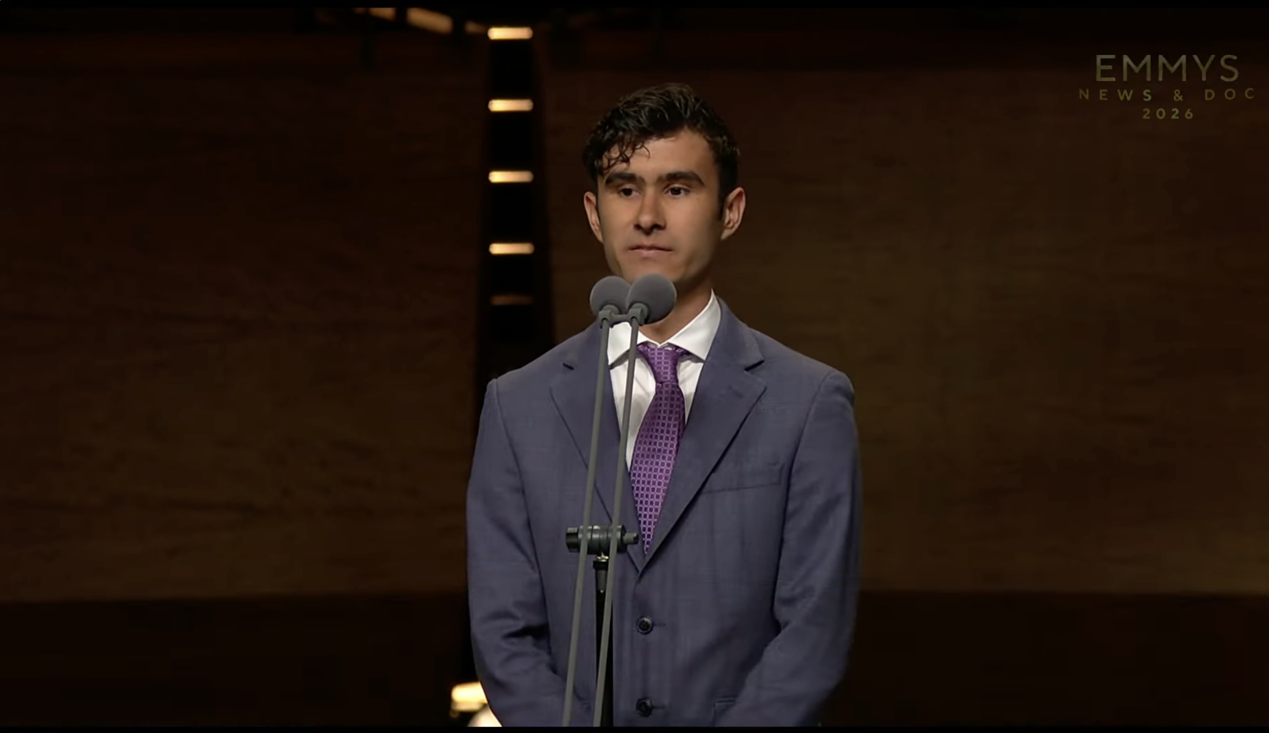 Student journalist speaks out on CBS News' direction at News Emmys