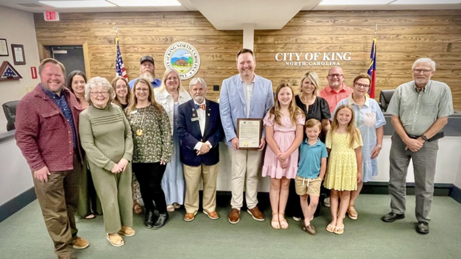 King proclaims May as Chad Tucker Month