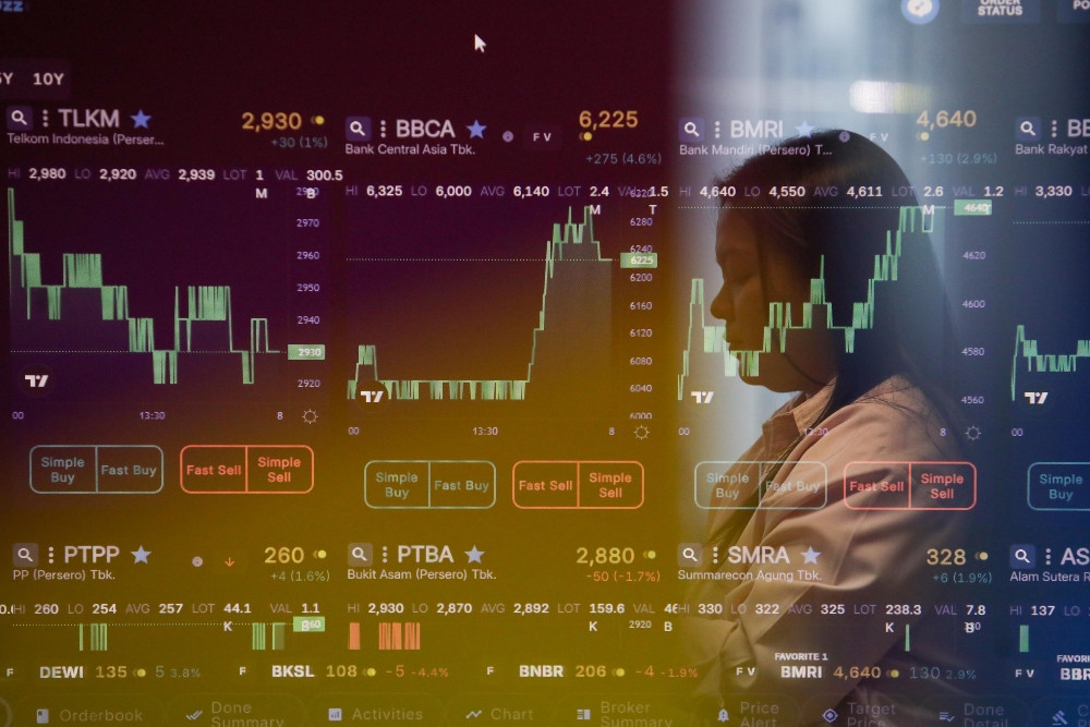 Daftar 10 saham pemberat IHSG, pangkas 1.437 poin sejak awal 2026