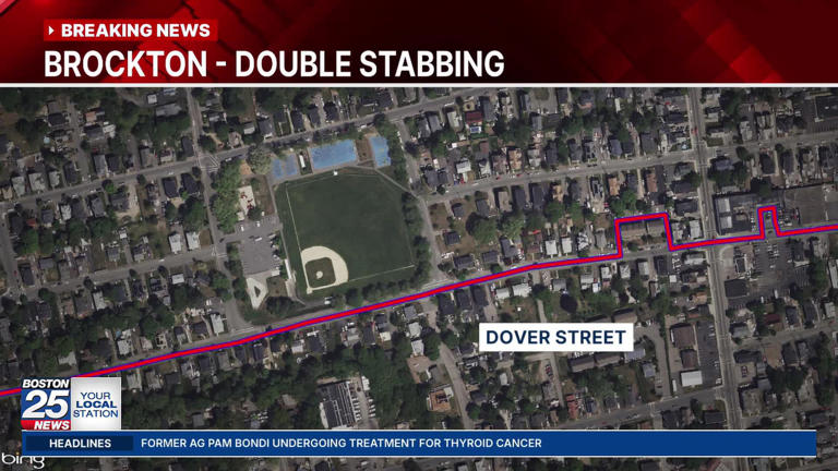 Investigation underway after two people stabbed in Brockton