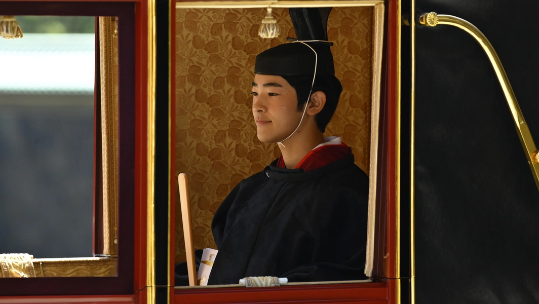 Prince Hisahito makes first state banquet appearance in Tokyo