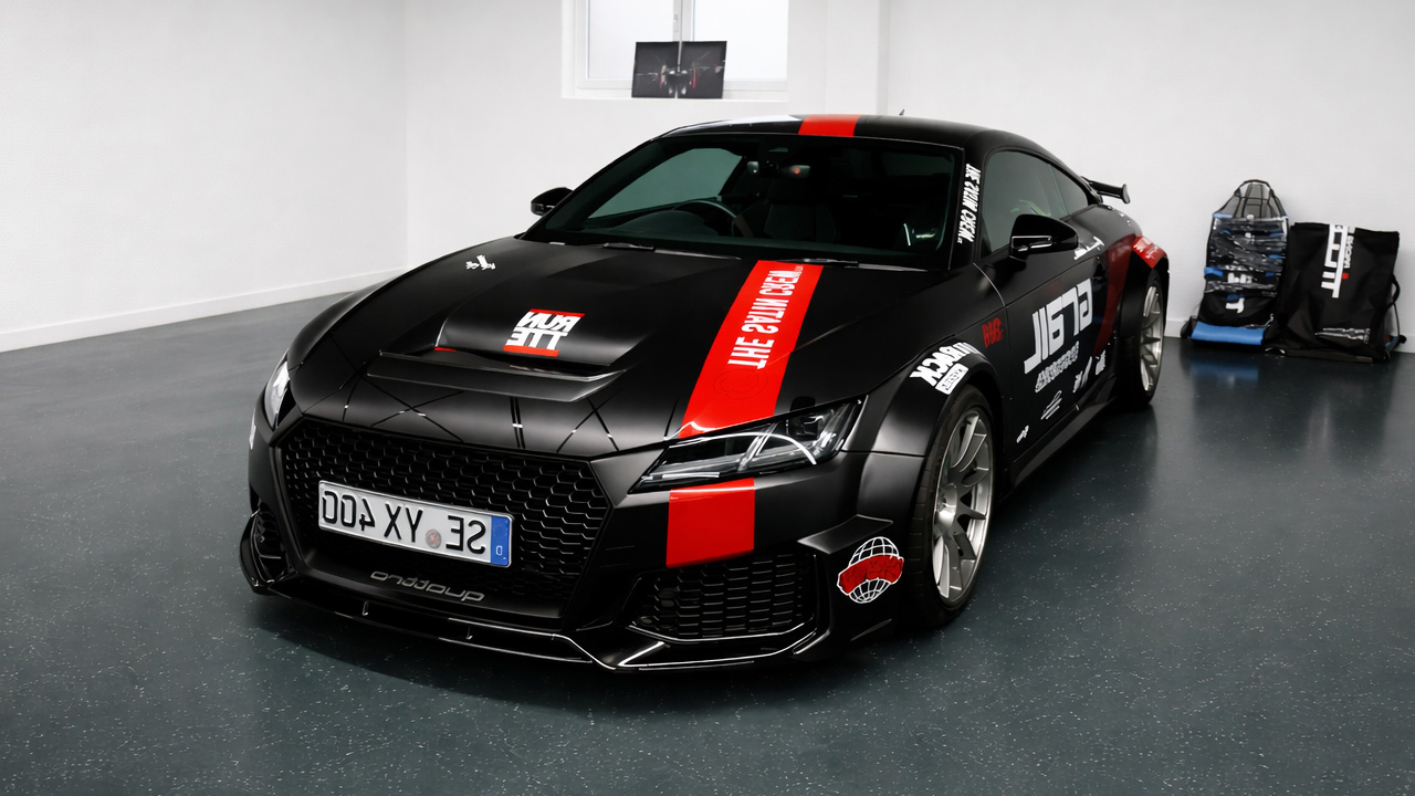 Ford Mustang GT macht Probleme beim Wrapping