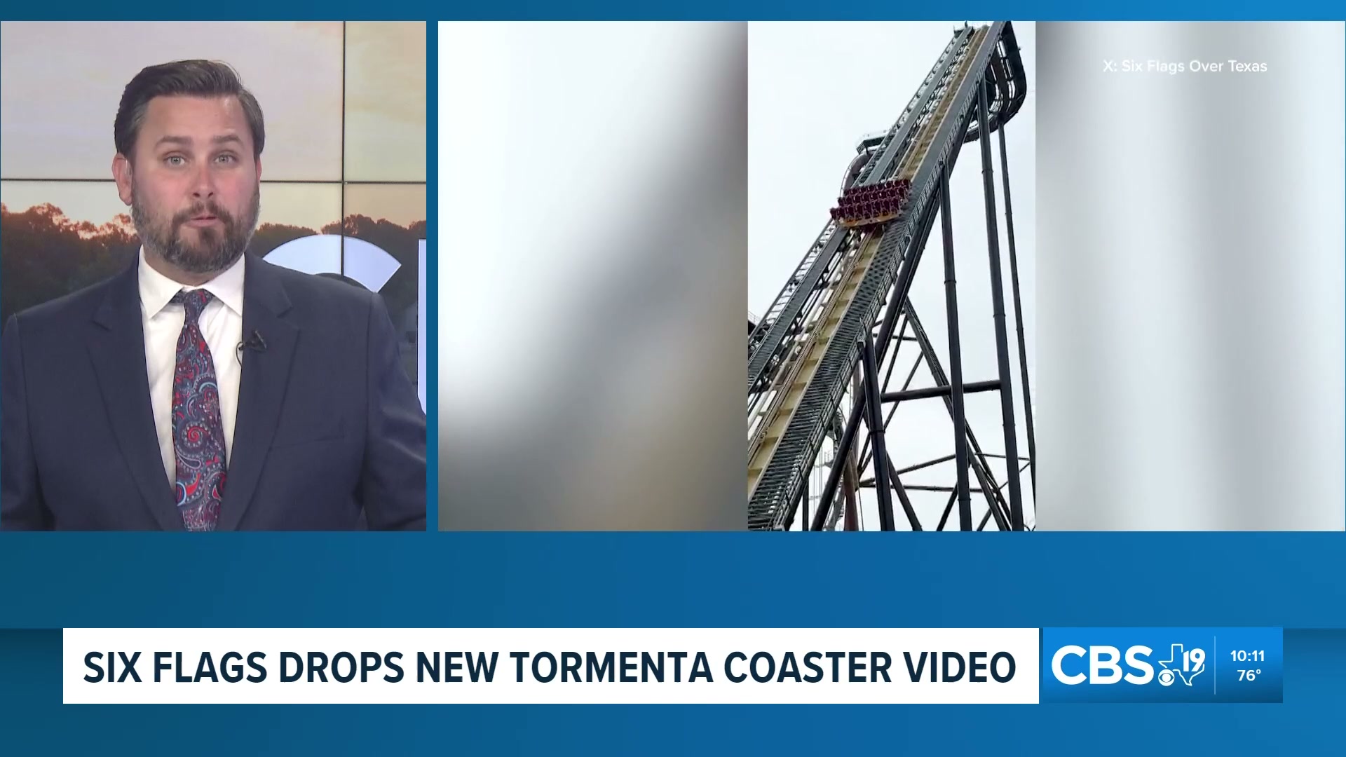Six Flags releases video of new Tormenta Rampaging Run coaster
