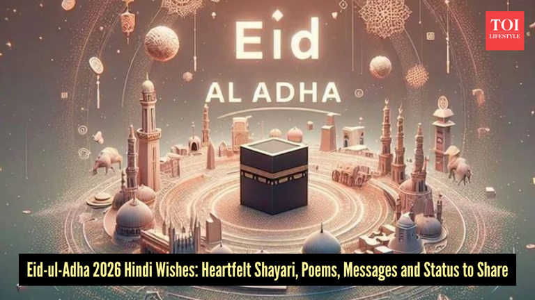 Happy Eid-ul-Adha 2026: Hindi wishes, shayari, poems, messages, quotes ...