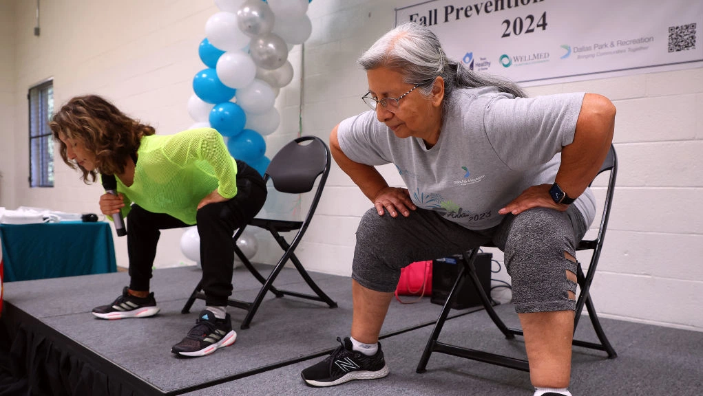 Chair workouts that keep you moving anywhere