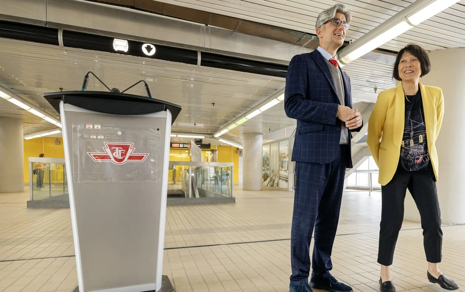 Toronto to pilot steel barriers, AI at TMU station