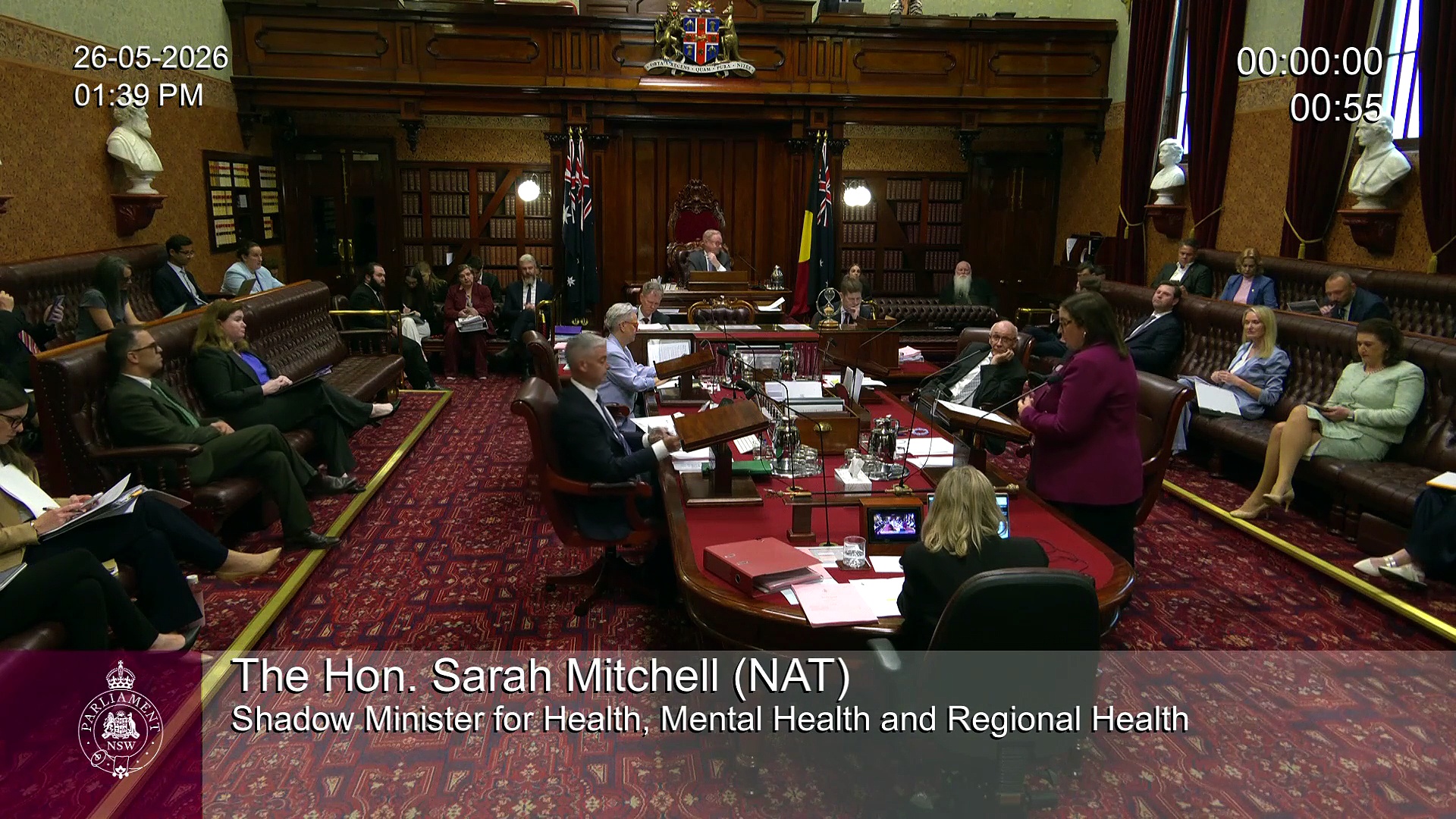 Calvary Mater debate in NSW Parliament