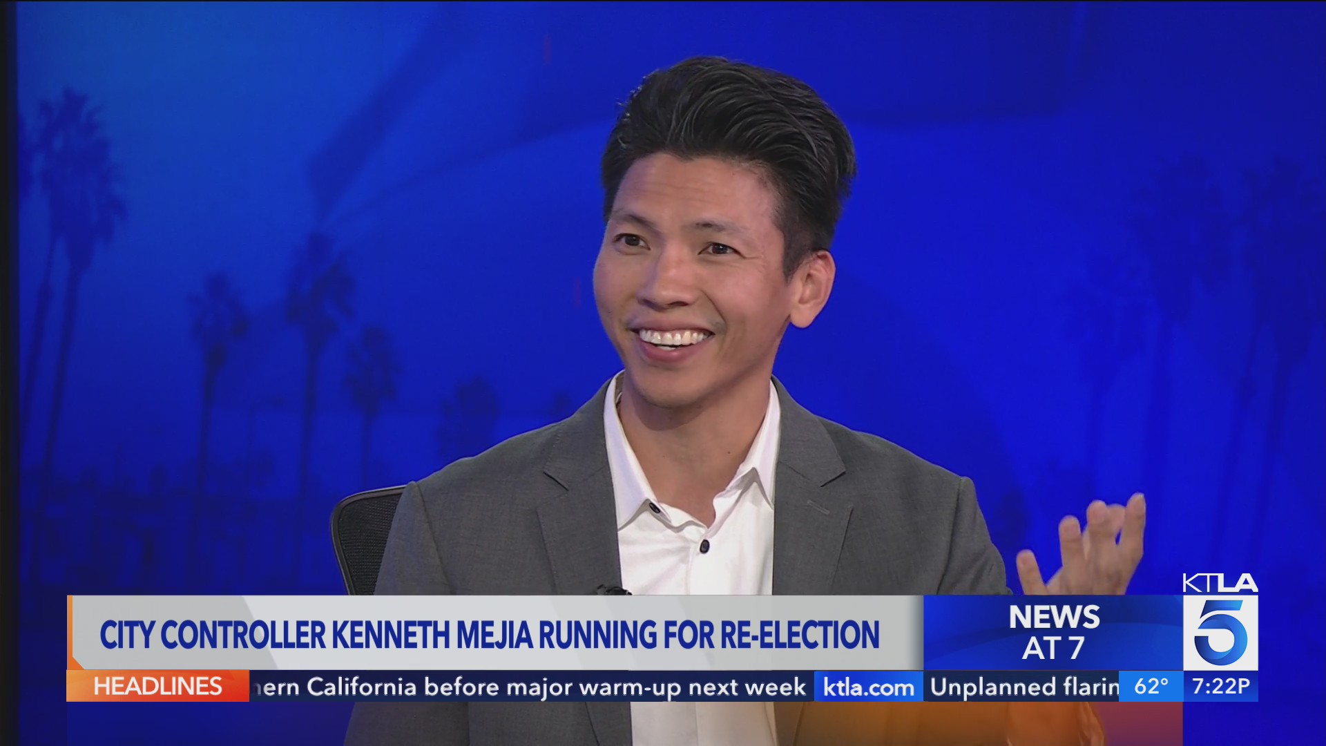 LA City Controller Kenneth Mejia makes his final re-election pitch to ...