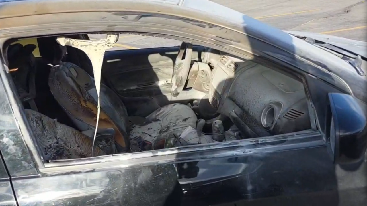 Grantsville vehicle catches fire after lithium-ion battery was left inside