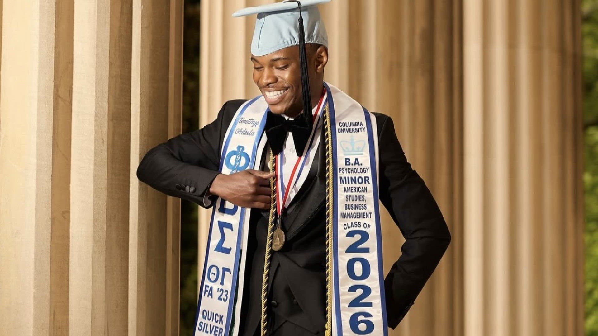 Nightcap | 20-year-old graduates from Columbia University