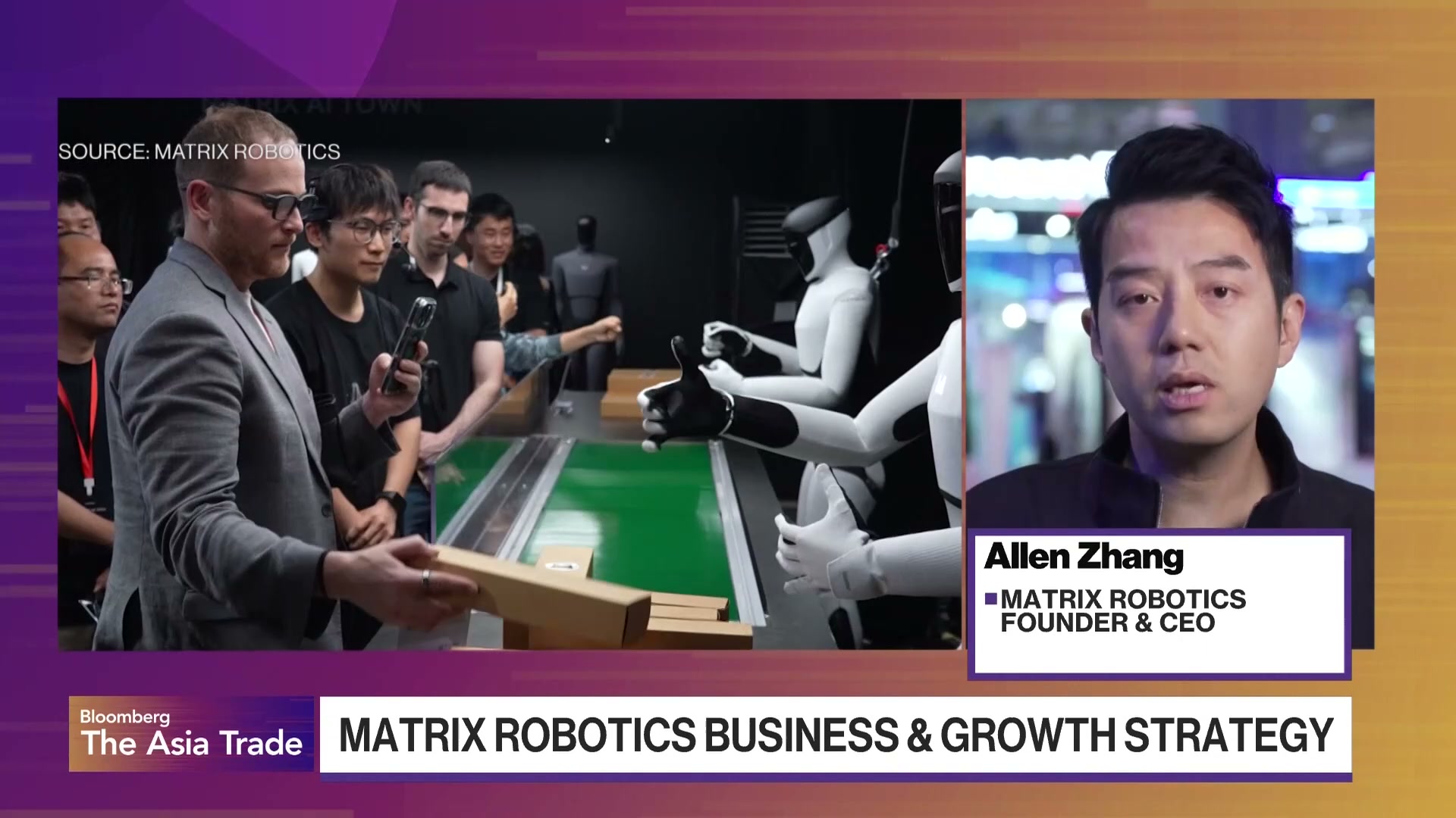 Matrix Robotics CEO on business outlook
