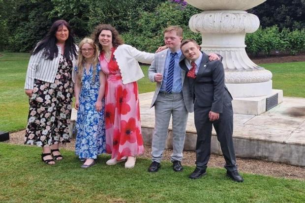 West Somerset students receive gold DofE awards at Buckingham Palace