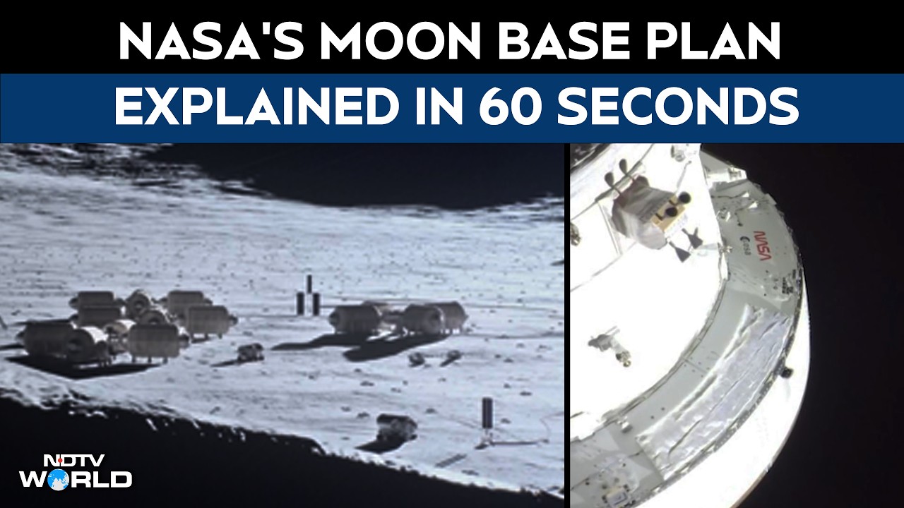 Explained: How NASA plans to build a base on the moon