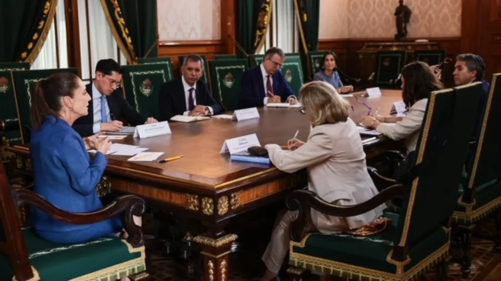 Sheinbaum se reúne con presidenta de Banco Europeo de Inversiones