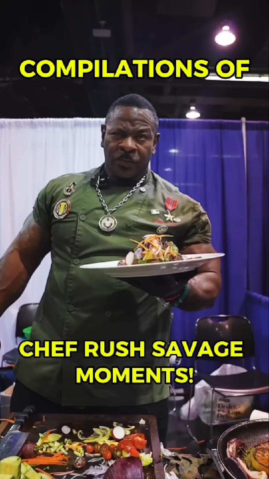 Viral chef Rush savage food moments!