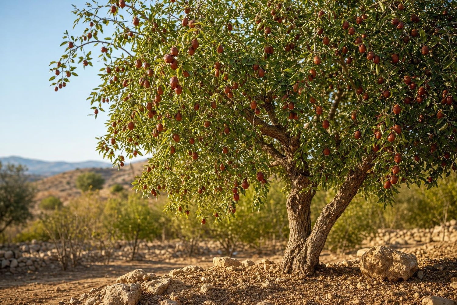 Jujubier : l’arbre à 30 kg de fruits sans arrosage que les jardineries ...