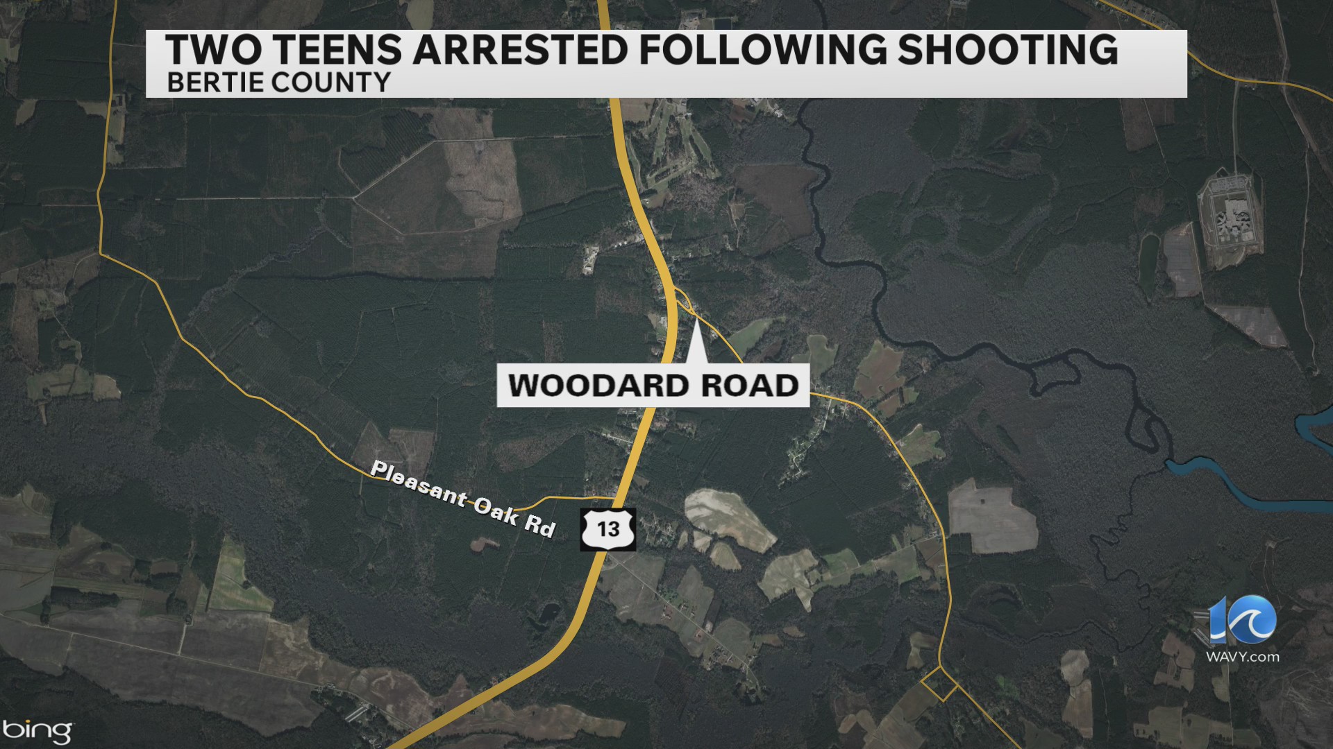 Second teenager charged in Bertie County shooting