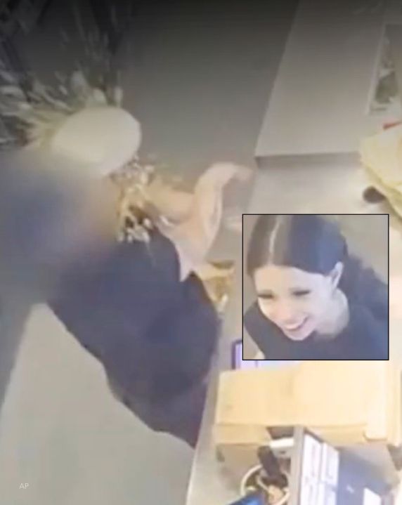 Woman seen hurling order at worker in Orange County wanted by police