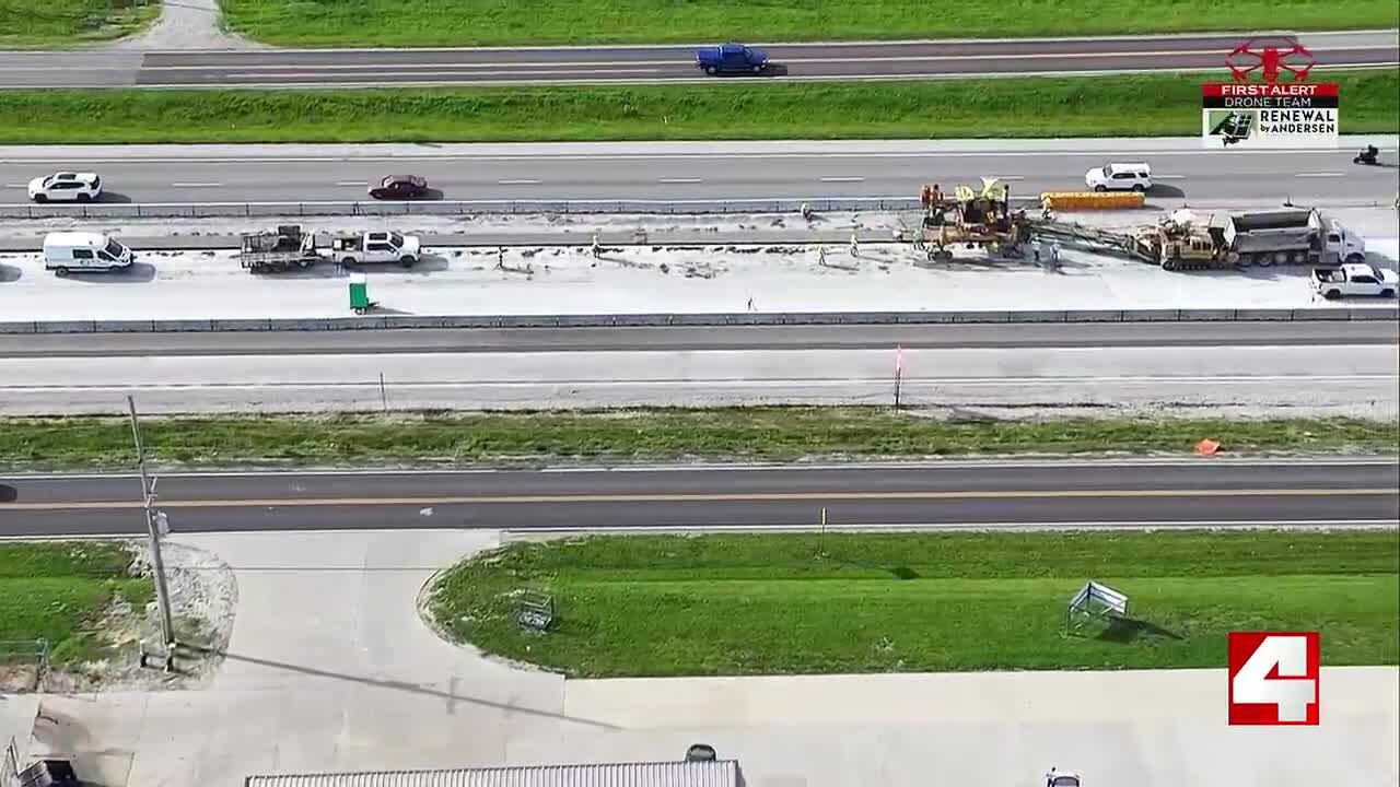 I-70 construction zone in Warren County sees pavement failure