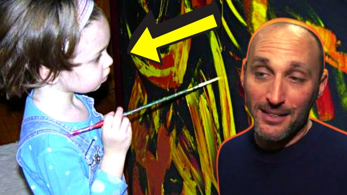 Parents of this child art 'prodigy' may not be telling us the whole story