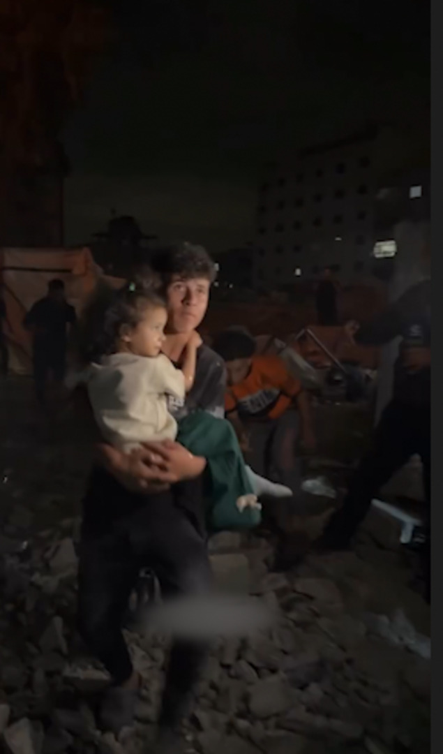 Israeli strike on Gaza City apartment building kills at least 7