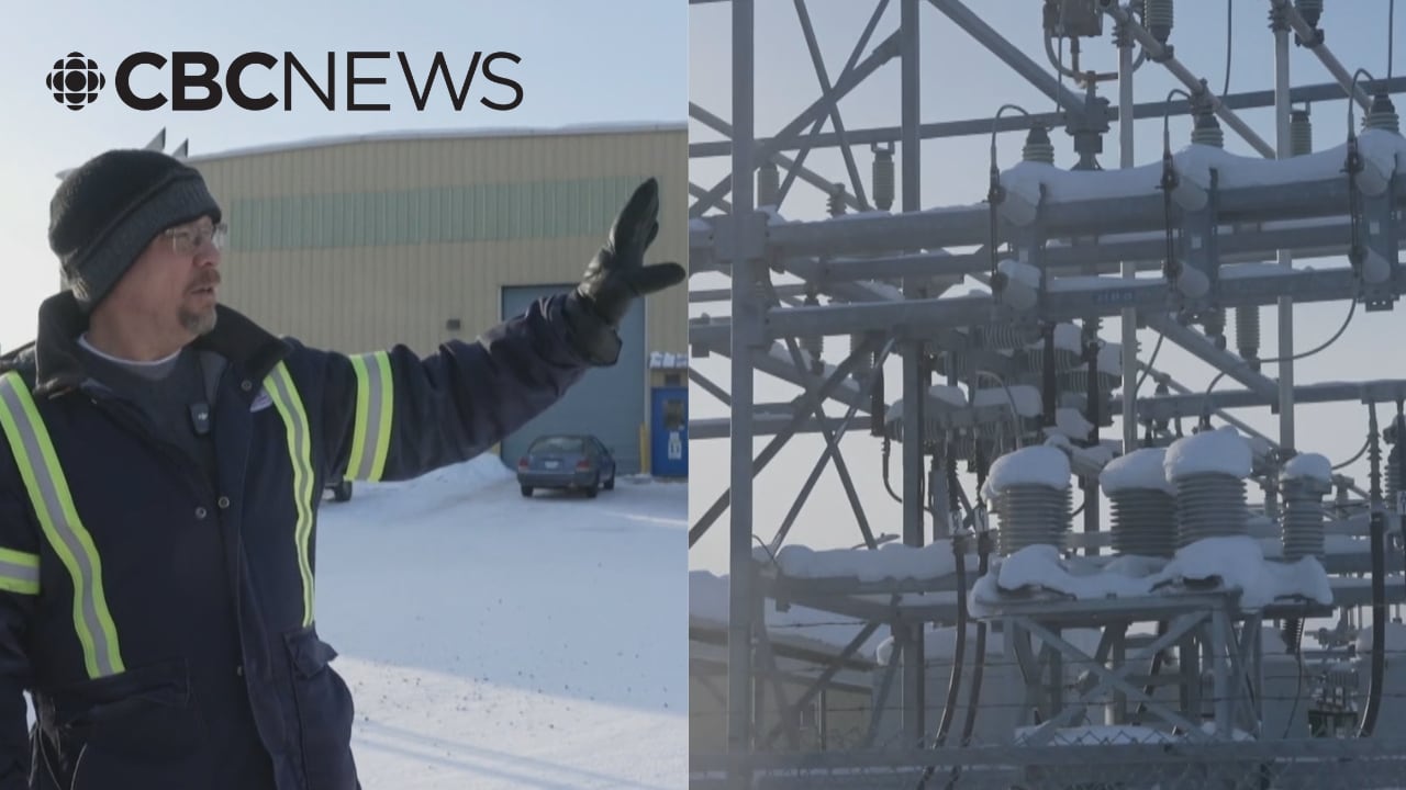 How does the Yellowknife power grid work?