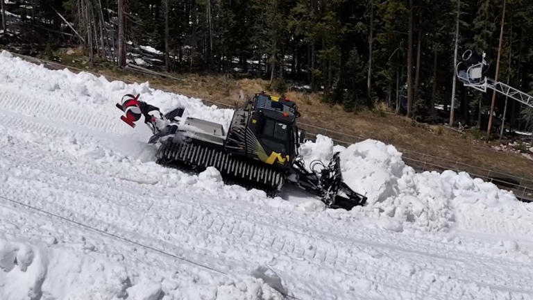 Snow farming keeps Copper Mountain terrain parks open through the summer