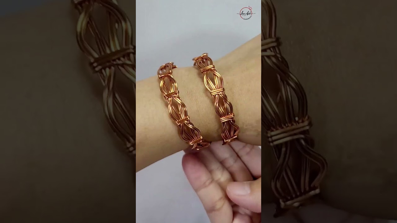 Bamboo bracelet - Free tutorial video link above the title #shortsvideo ...