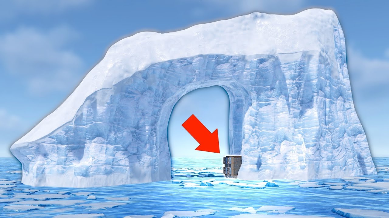 I found a super rare iceberg stash!