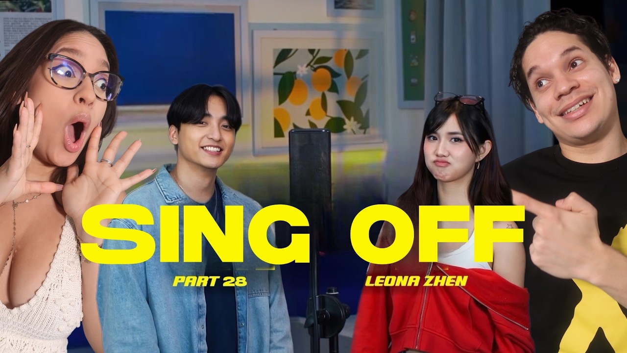Reza and Leona Zhen sing off viral TikTok songs
