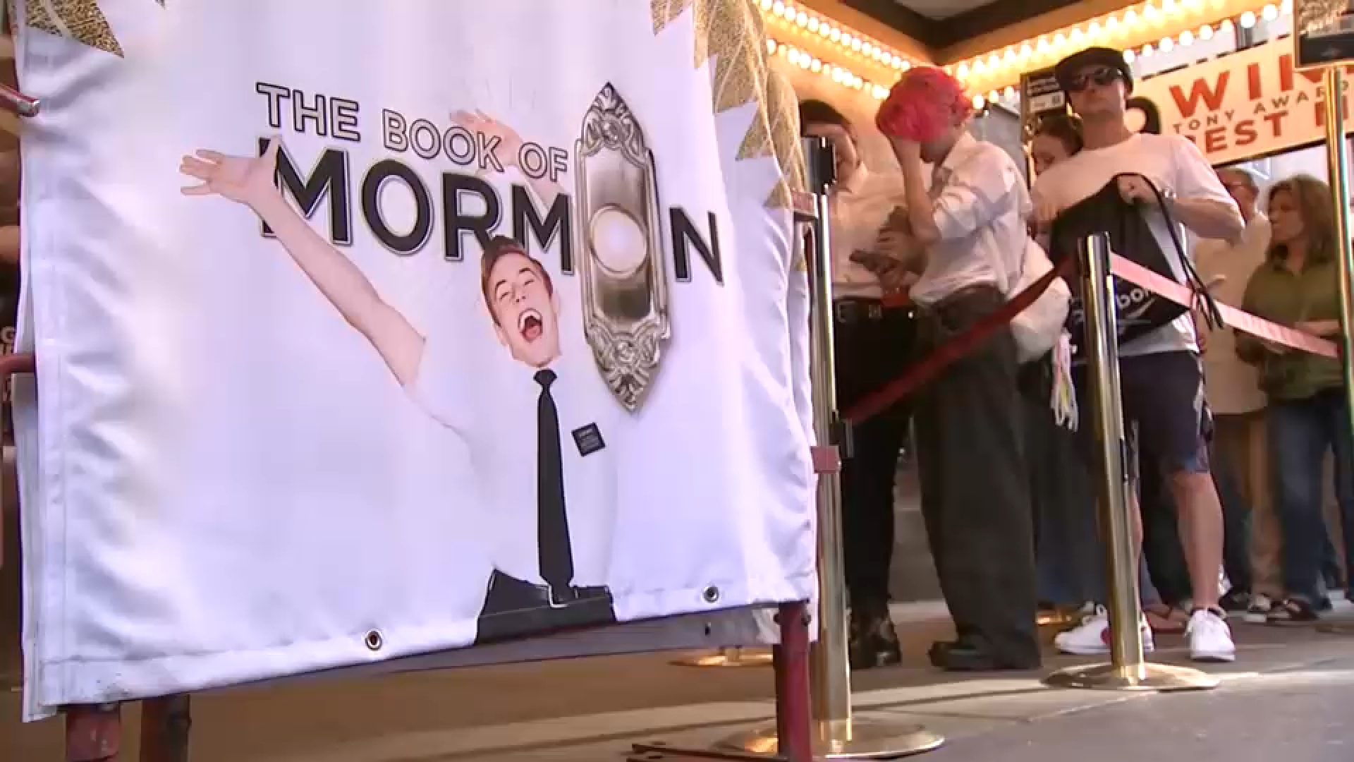 'The Book of Mormon' returns to Broadway after theater fire in early May