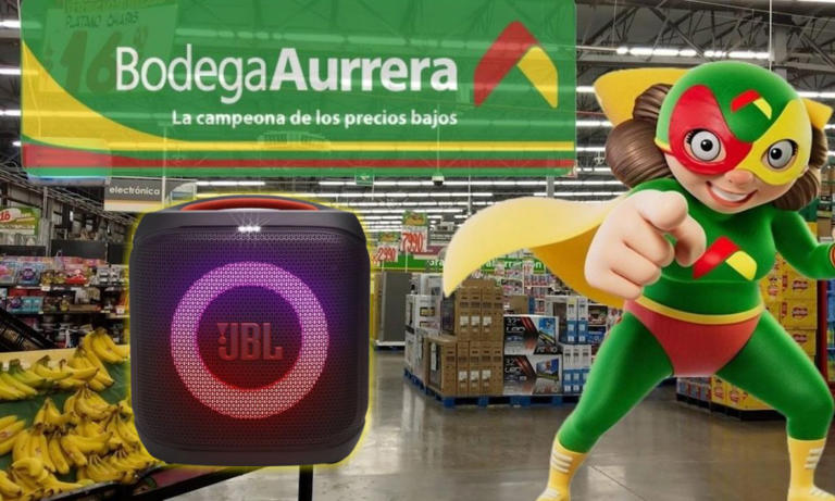 Bodega Aurrera rebaja bocina portátil JBL PartyBox: con potente sonido ...