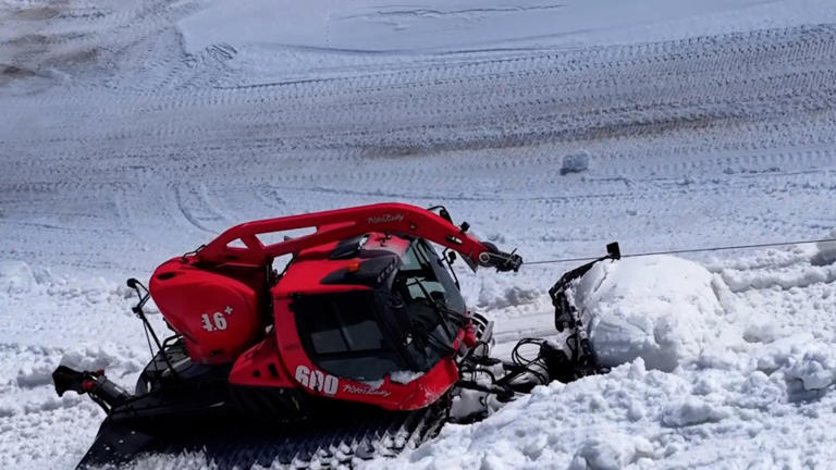 Snow farming keeps Copper Mountain terrain parks open through the summer