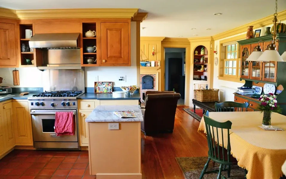 Designers move away from cool gray kitchen floors in 2026