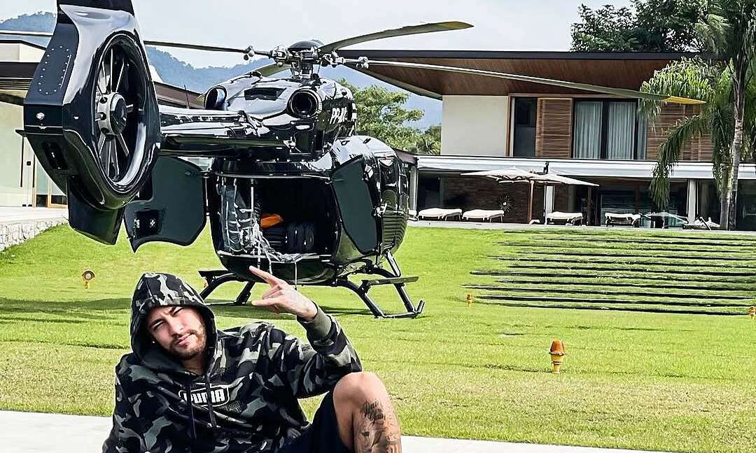 Neymar arrives at Brazil national team training camp via $13M ...