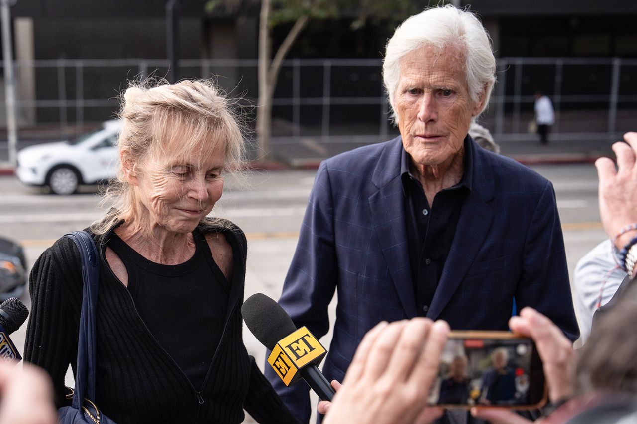 Matthew Perry's mom Suzanne and stepfather Keith Morrison attend ...