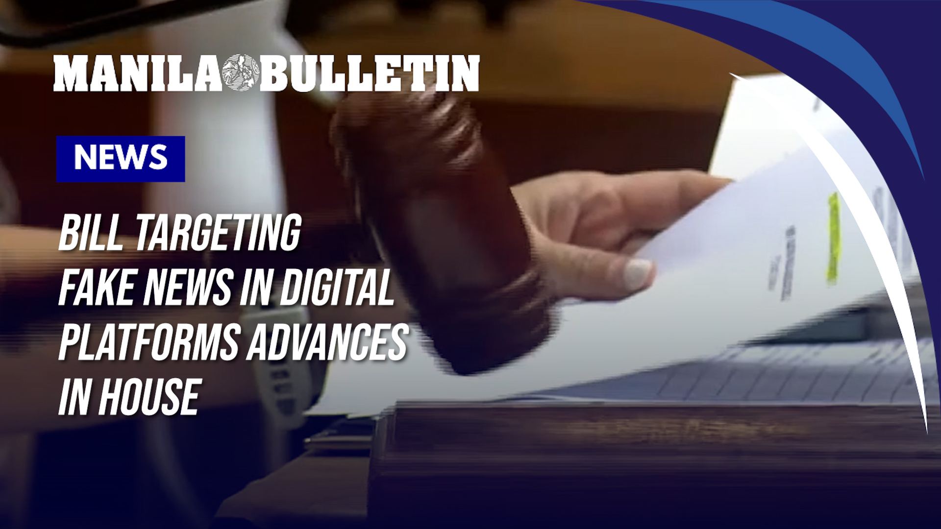 Bill targeting fake news in digital platforms advances in House