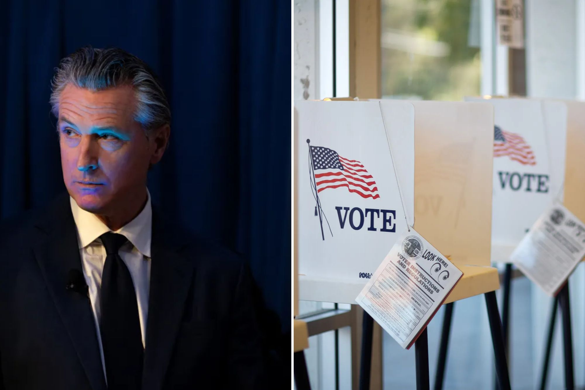 California lawmaker calls out woman’s double ballots as Gavin Newsom ...