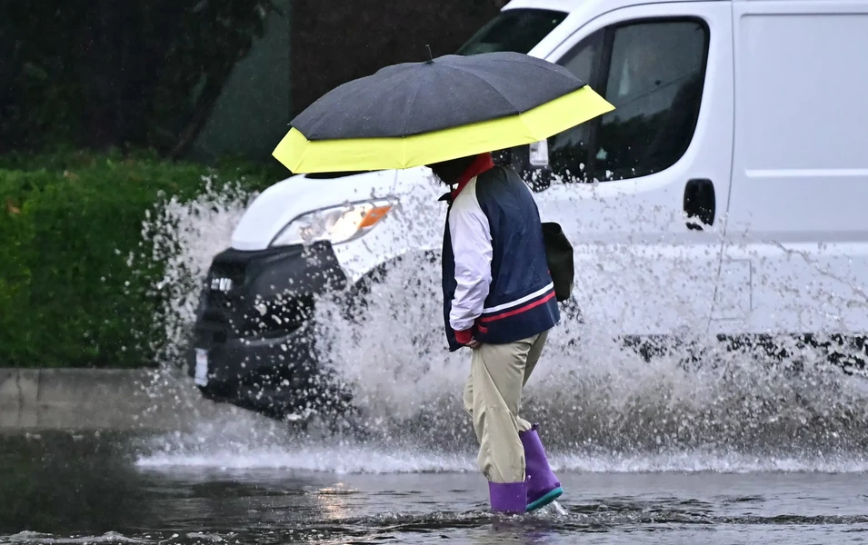 Late-May storm brings rare heavy rain to Northern California