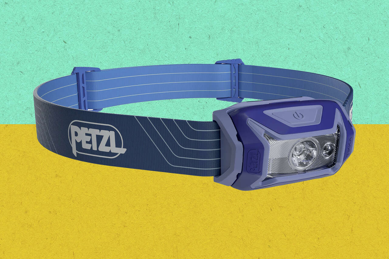 Petzl's Tikka headlamp creates a long, bright light, and is over 40% ...